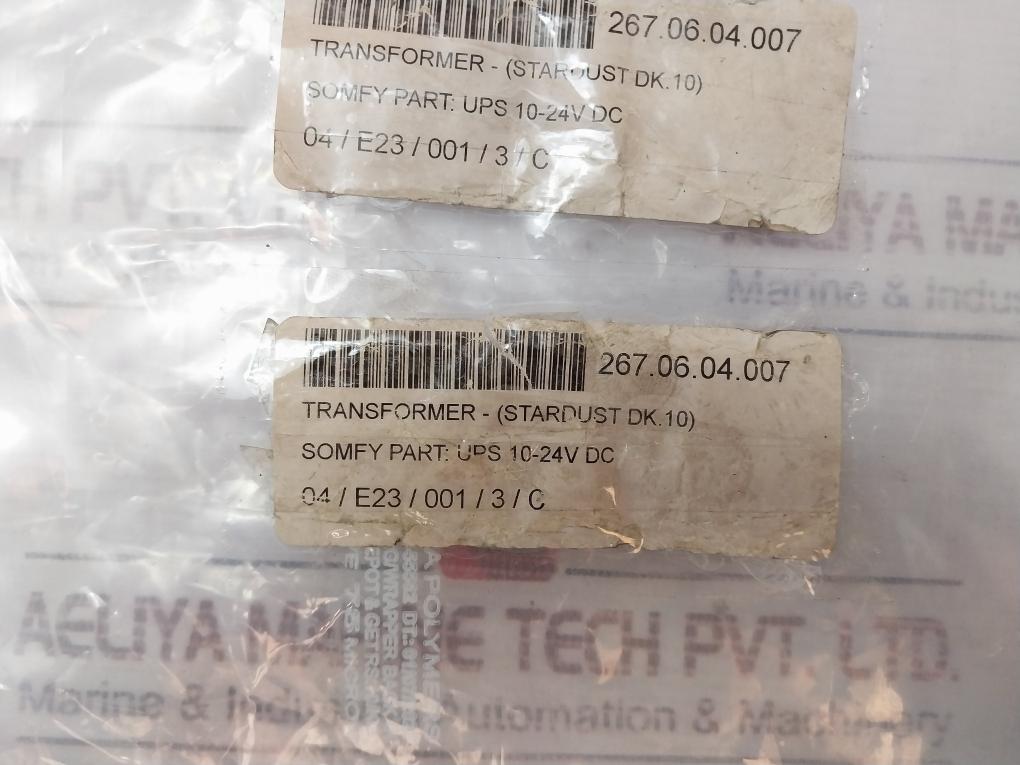 Somfy Ups 10 Transformer 230V 50/60Hz – Aeliya Marine