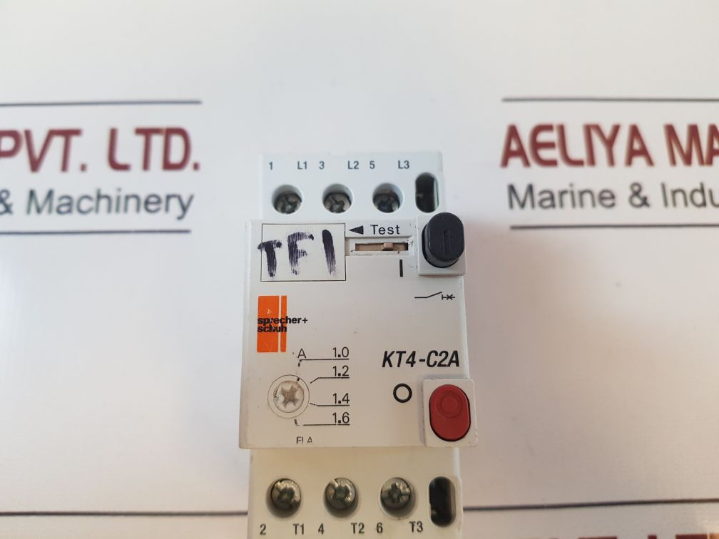 Sprecher+Schuh Kt4-c2A-b16 Manual Motor Starter – Aeliya Marine