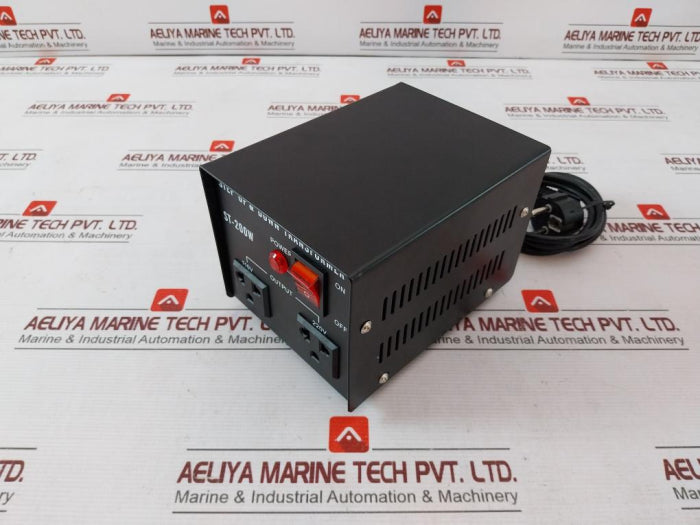 St-200W Converter Transformer Step Up/Down Heavy Duty 110V 220V Voltag – Aeliya Marine