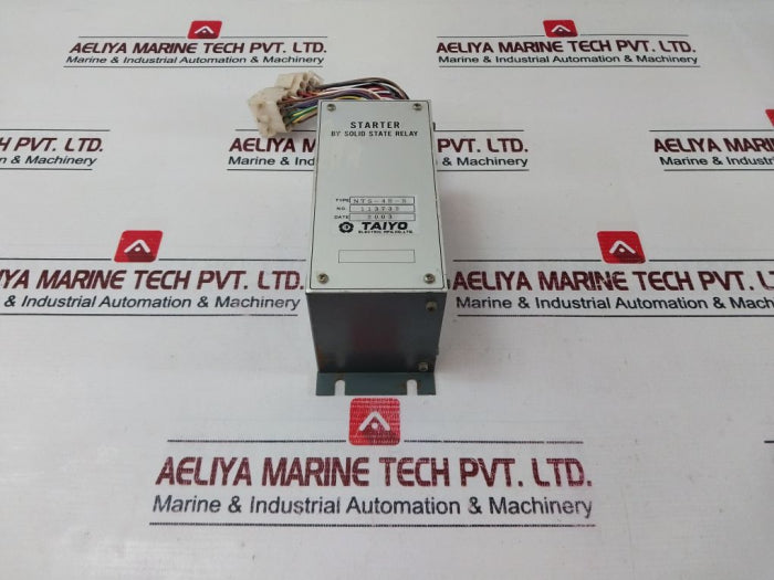 Taiyo Electric Nts-4E-s Starter By Solid State Relay – Aeliya Marine