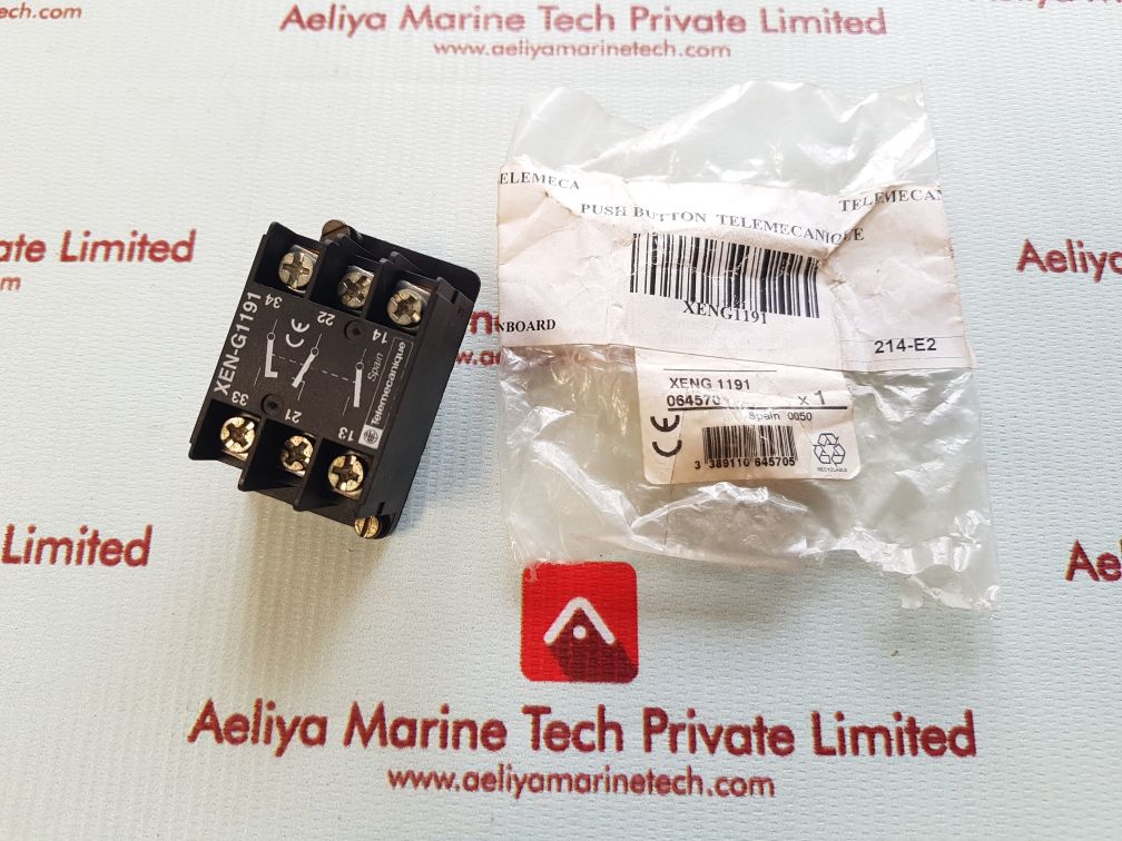 Telemecanique Xen-g1191 Contact Block 10A 600V – Aeliya Marine