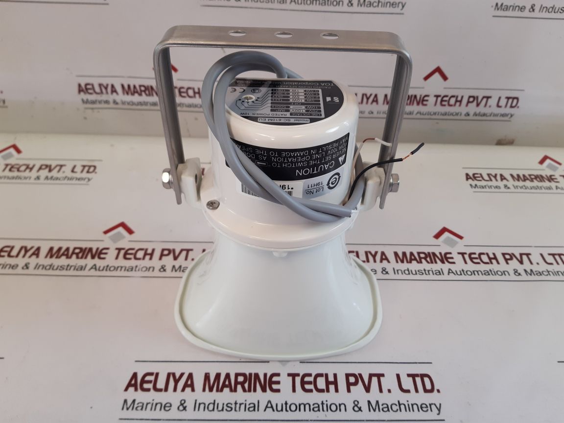 Toa Sc-610M Eu Paging Horn Speaker With Transformer 10W – Aeliya Marine
