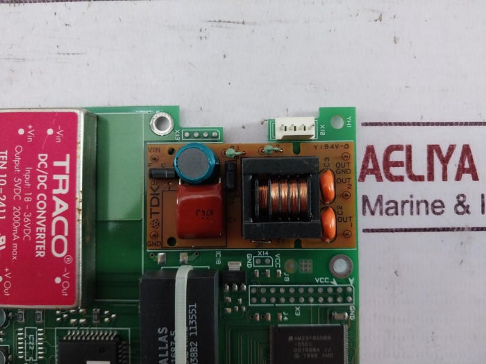 Traco 06-03010D Printed Circuit Board Ten 10-2411 18-36Vdc 5Vdc 2000Ma – Aeliya Marine