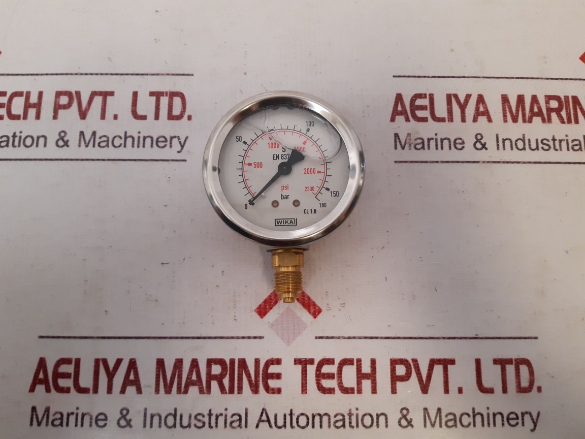 Wika 213.53.063 Pressure Gauge 0 To 160 Bar – Aeliya Marine