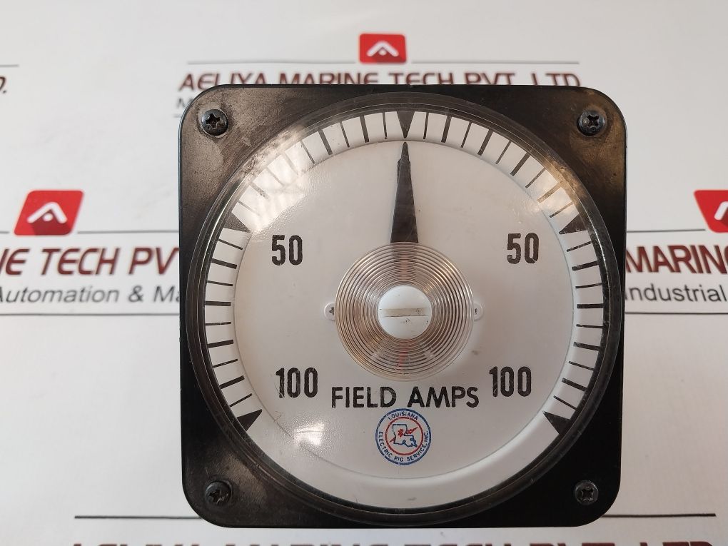 Yokogawa 100-0-100 Field Amps Meter Im-001-lens – Aeliya Marine