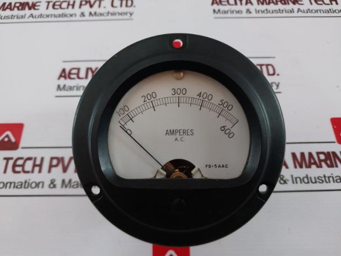 0-600 Amperes Ac Ammeter Fs=5Aac 29/B280A 21 – Aeliya Marine