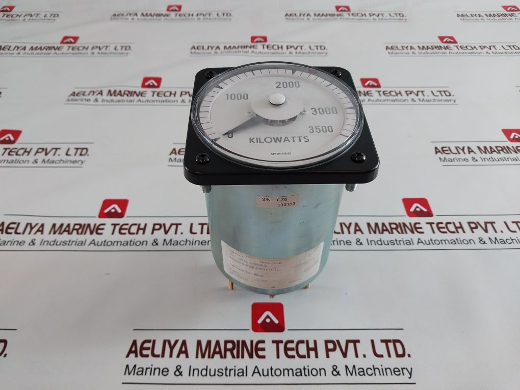 Yokogawa Ab-40 0-3500 Kilowatts Meter 103221A-3500Kw – Aeliya Marine