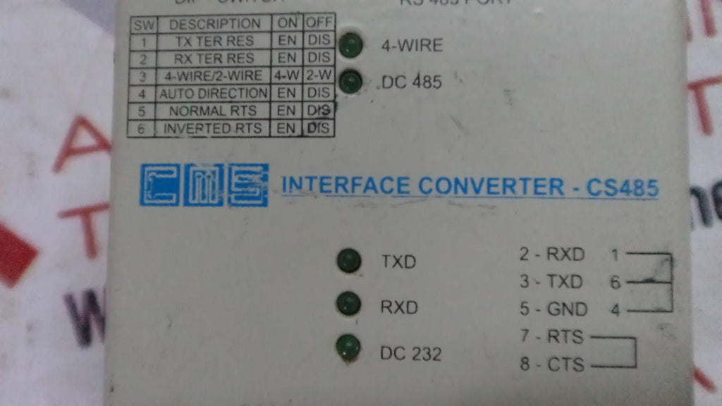 CMS INTERFACE CONVERTER- CS485 – Aeliya Marine