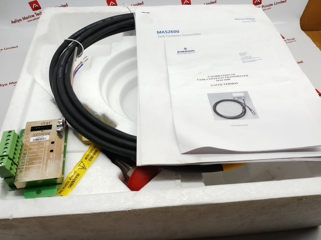 Emerson mas 2600 transducer amplifier wb db tk 5-6 ps sensor – Aeliya ...