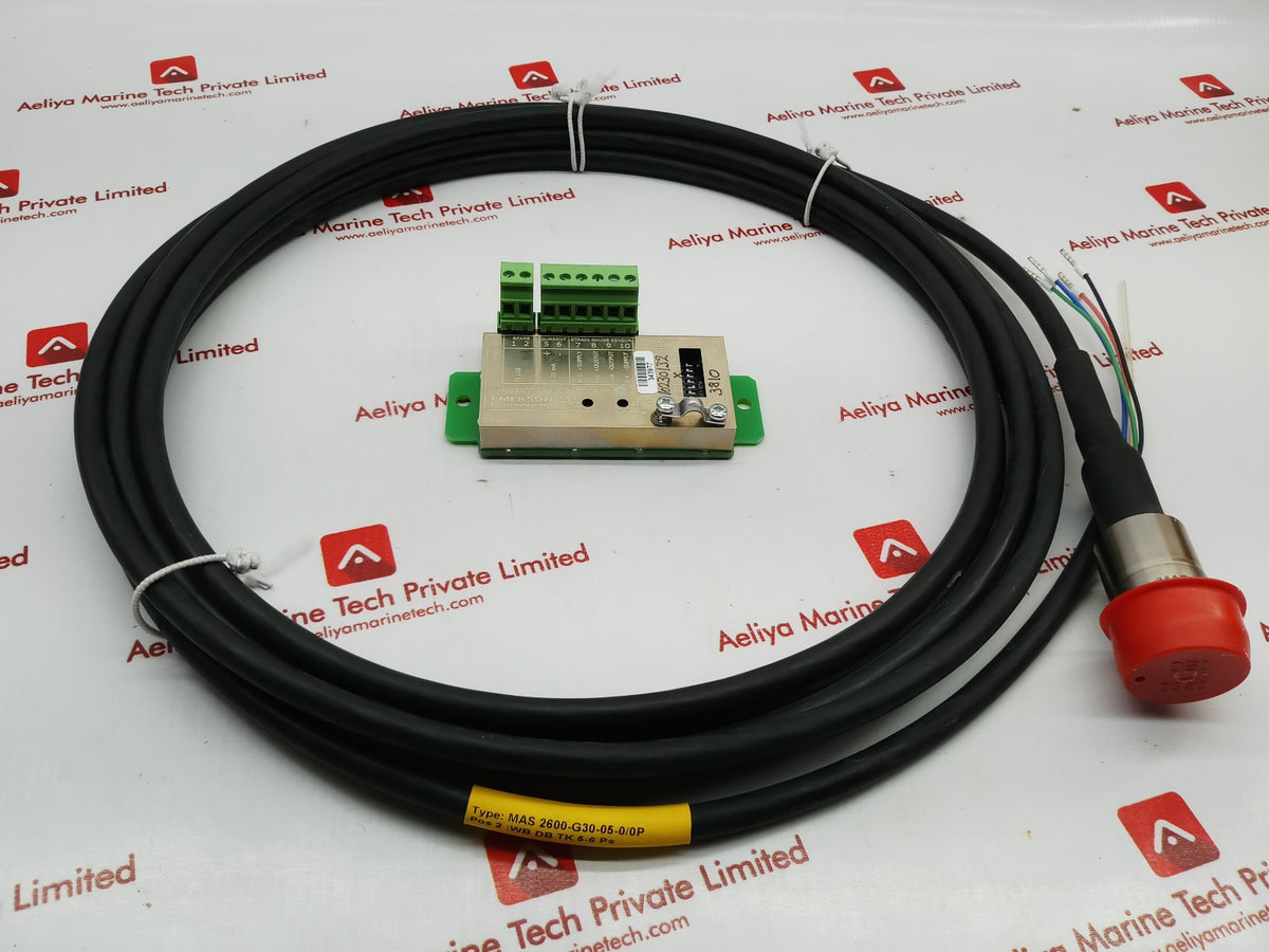 Emerson mas 2600 transducer amplifier wb db tk 5-6 ps sensor – Aeliya ...