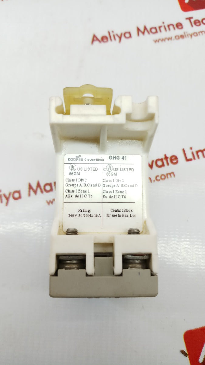 Ceag Ghg 4171101R1 Push Button Ac11 250V 6A – Aeliya Marine