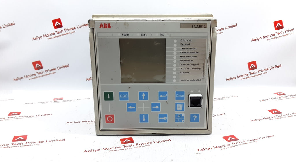 Abb Rem615E_D Motor Protection And Control Relay Rem 615 – Aeliya Marine