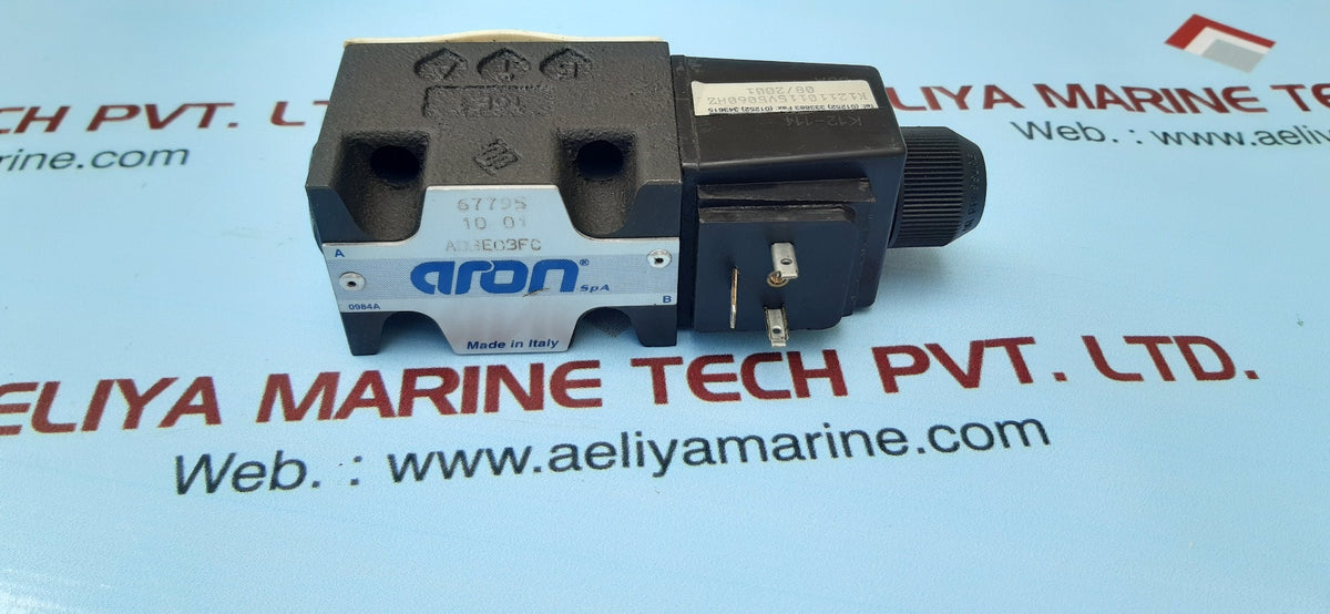 Aron Ad3E03Fc Solenoid Valve M18040077A Pfca-4-4G-c-h K1211 011 5V 506 ...