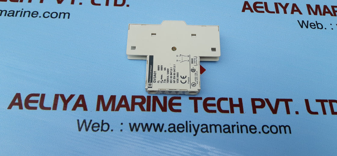 TELEMECANIQUE GV3A01 AUXILIARY CONTACT BLOCK – Aeliya Marine