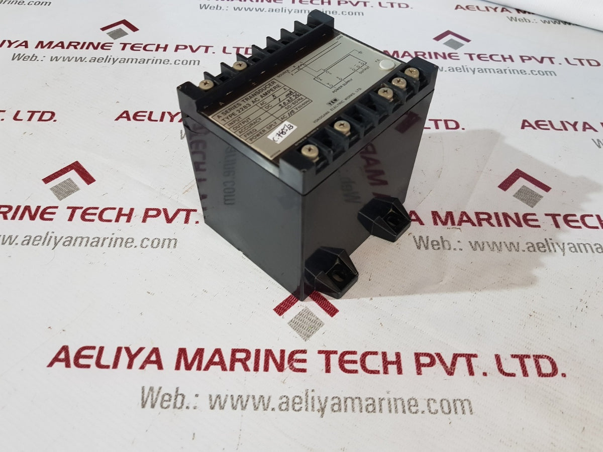 Yokogawa a series transducer 2283 ac ampere – Aeliya Marine