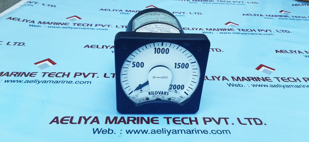 Westinghouse kp-241 megawatts meter 0-2000 – Aeliya Marine