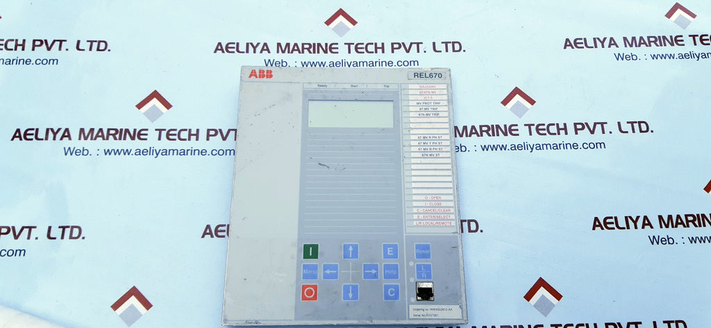 ABB REL670 Display - Advanced Relay Protection System – Aeliya Marine