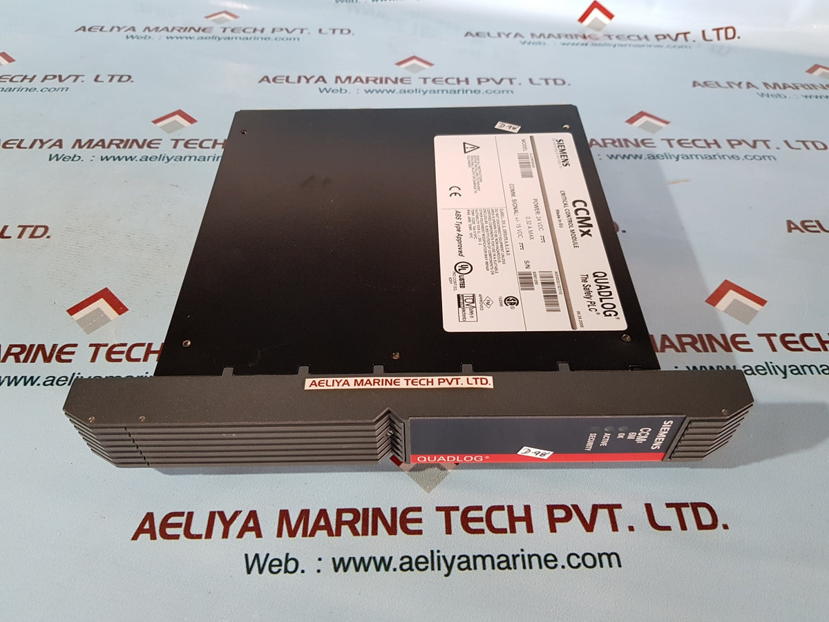 Siemens qlccm36aan ccmx quadlog critical control module – Aeliya Marine ...