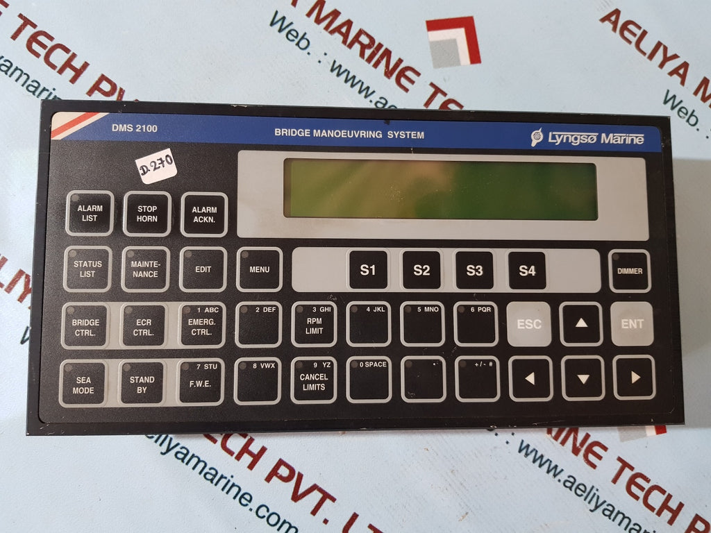 Lyngso marine dms2100 bridge manoeuvring system 962005600 – Aeliya Marine