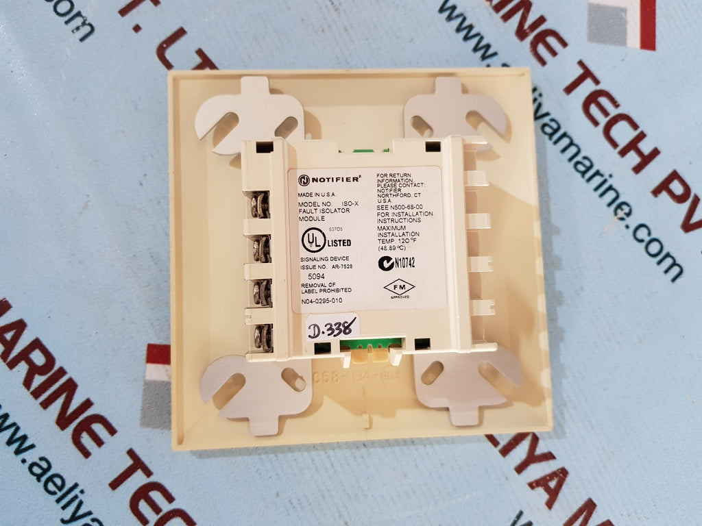 Notifier iso-x fault isolator module – Aeliya Marine
