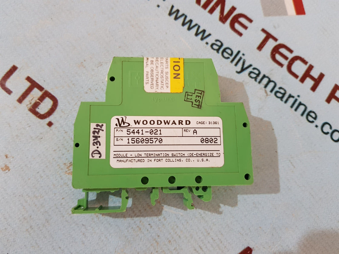 Woodward 5441-021 rev.a module-lon termination switch – Aeliya Marine