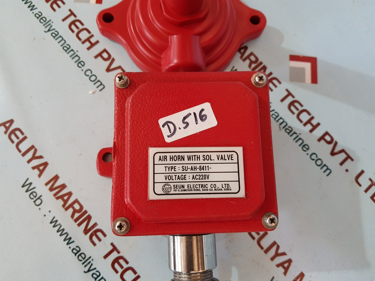 Seun su-ah-8411 air horn with sol.valve – Aeliya Marine