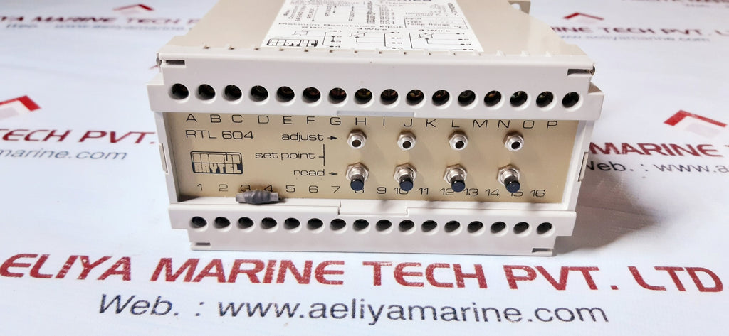 Raytel rtl604 temperature controller – Aeliya Marine