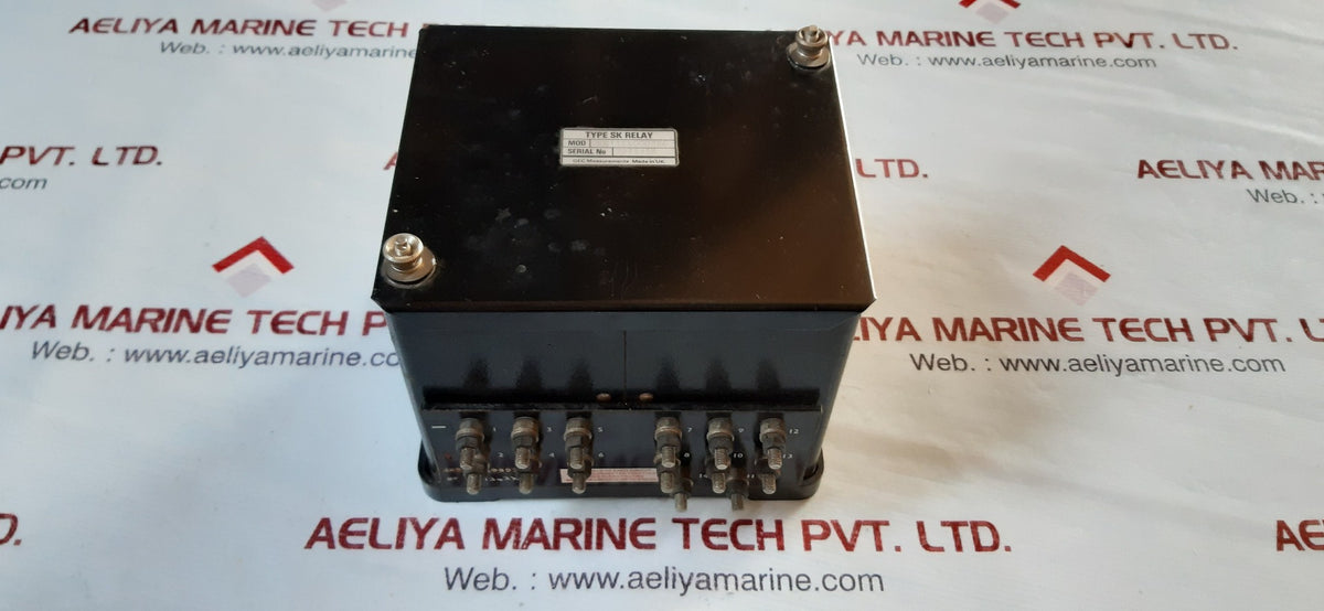 GEC SKE11XX0002B6 Type SK Relay Industrial Use – Aeliya Marine