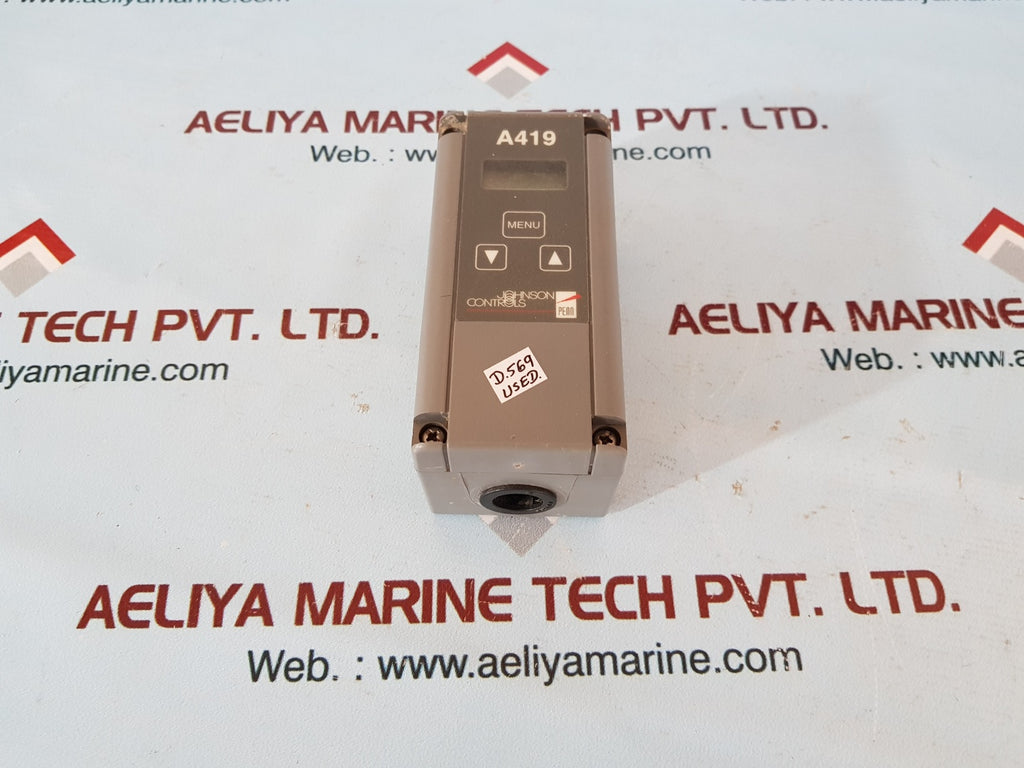 Johnson Controls A419 Temperature Controls – Aeliya Marine