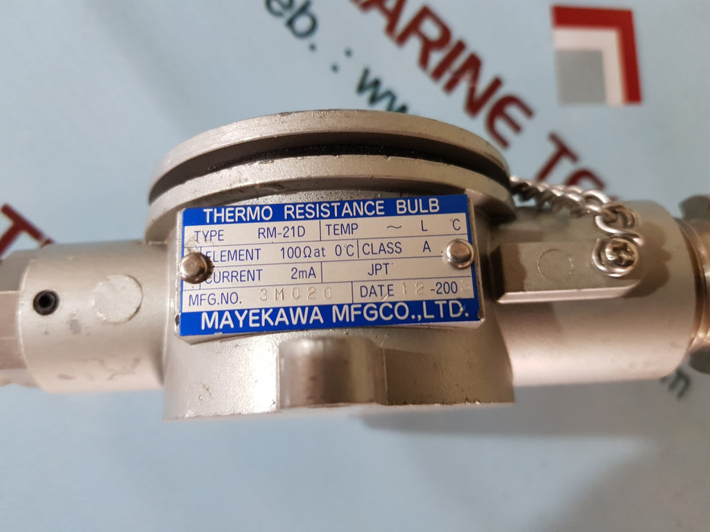 Mayekawa rm-21d thermo resistance bulb – Aeliya Marine