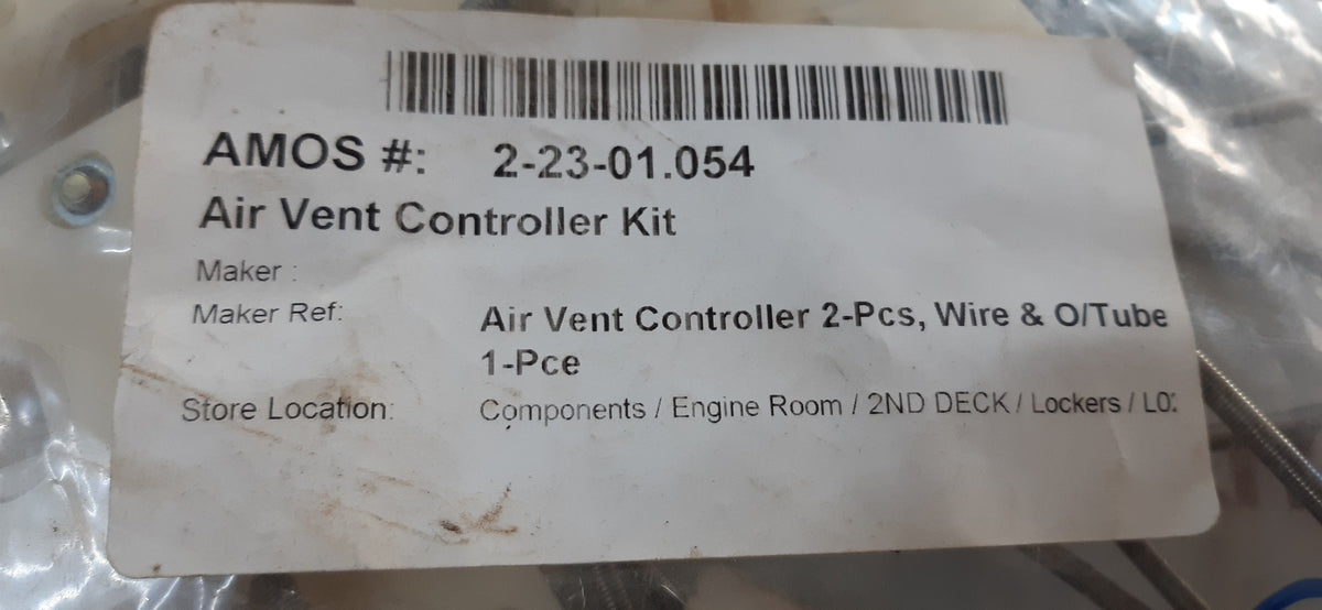 Air Vent Controller 2-pcs,Wire & O/Tube 1-pce – Aeliya Marine