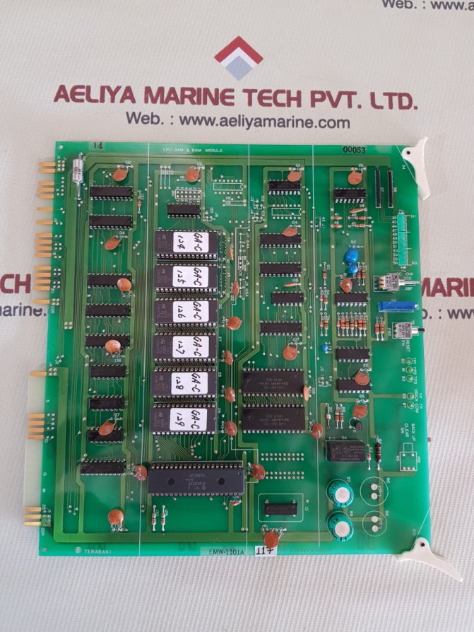 Terasaki emw-1101a cpu ram & rom module k/834/5-001d – Aeliya Marine