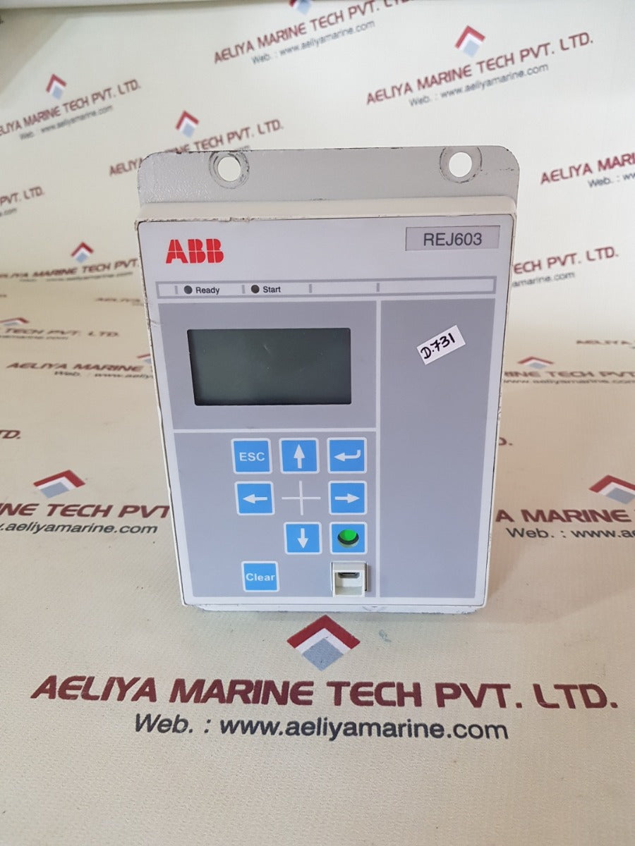 Abb rej603 self-powered feeder protection relay – Aeliya Marine
