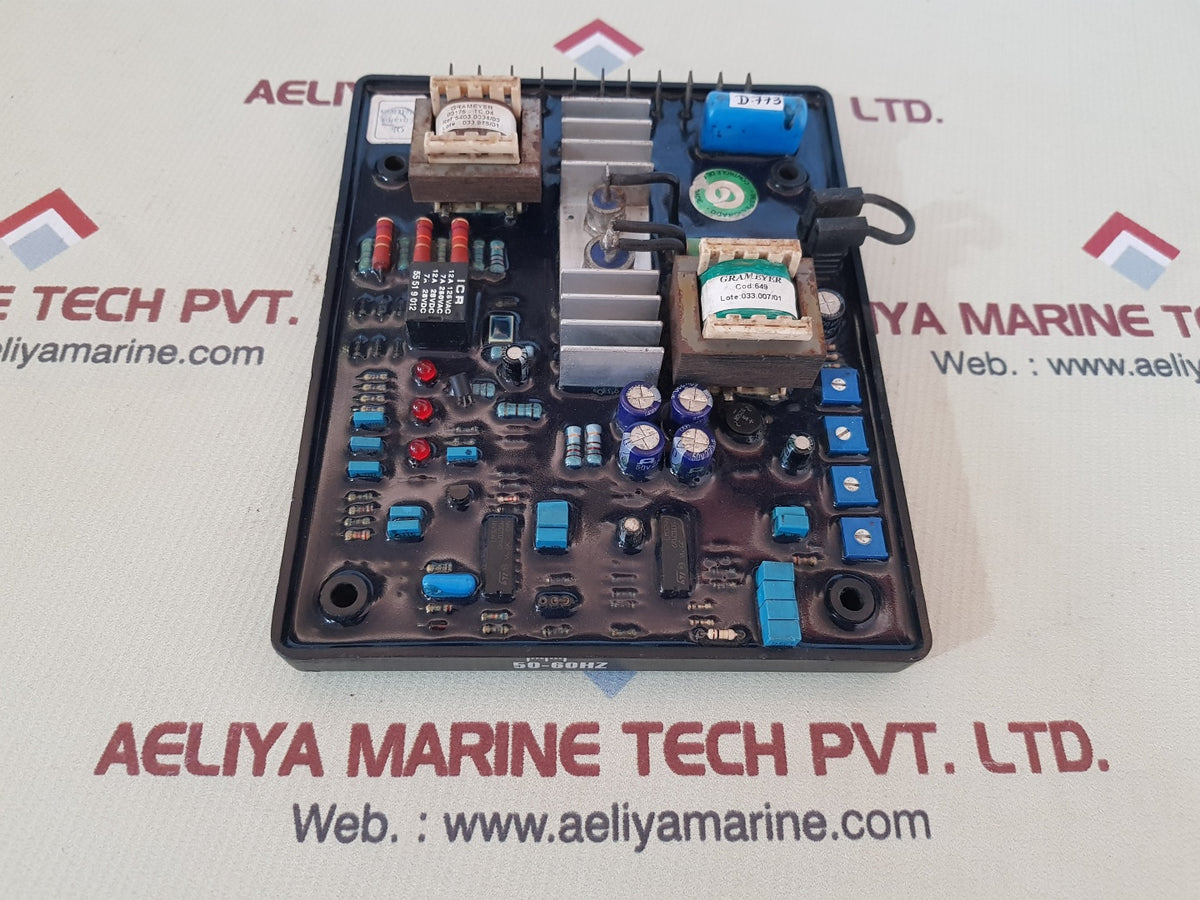 Grameyer grt7-th2 220/220v enc automatic voltage regulator – Aeliya Marine