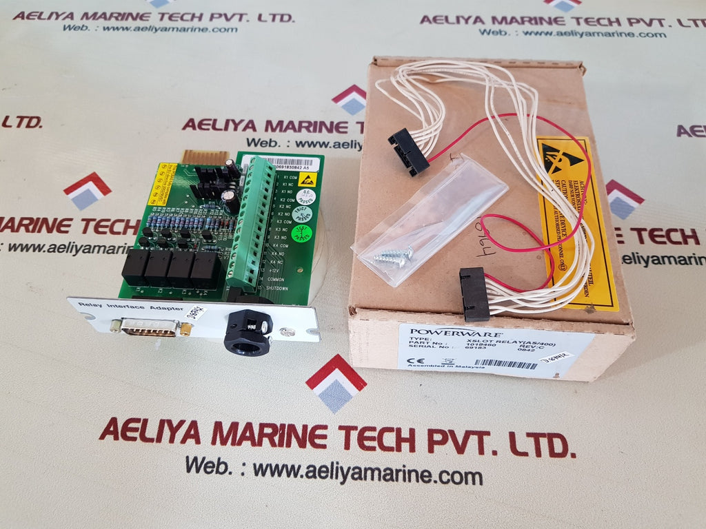 Powerware xslot(as/400) relay interface adapter 1018460 – Aeliya Marine