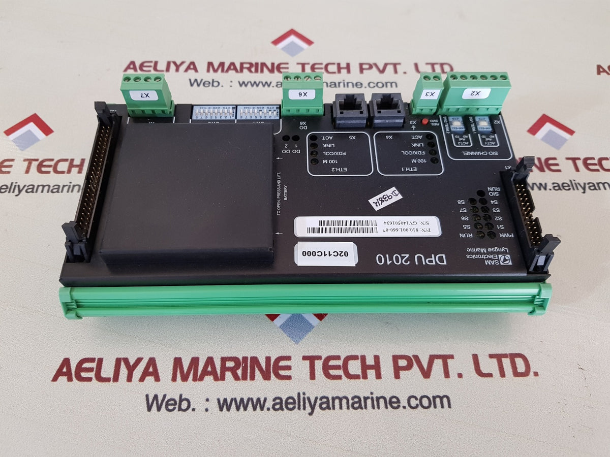 Sam electronics/lyngso marine dpu 2010 module 810.001.660-07 Used ...