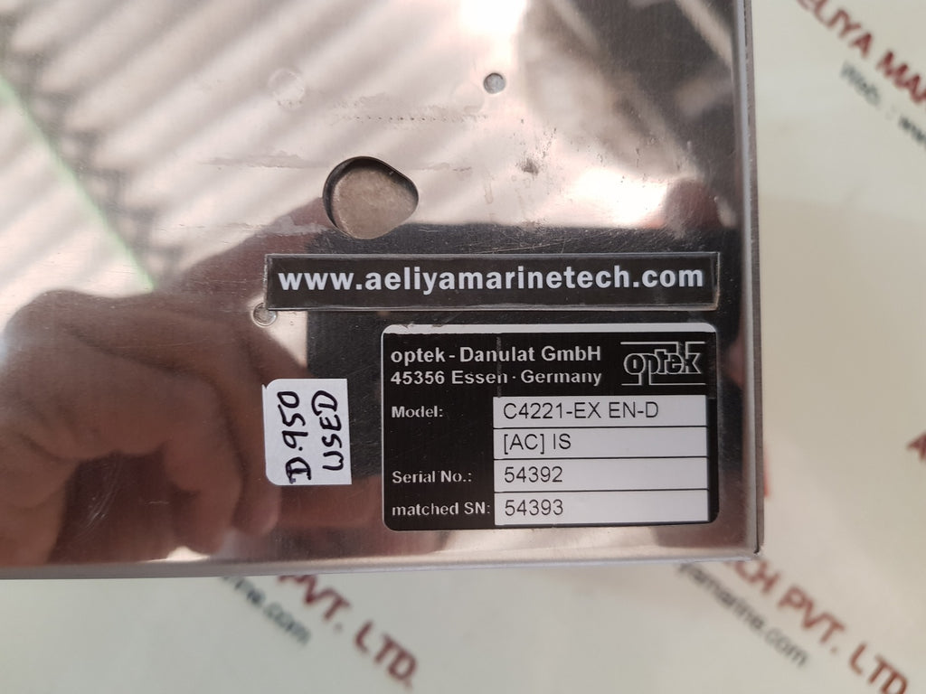 Optek control 4000 c4221-ex en-d photometric converter – Aeliya Marine