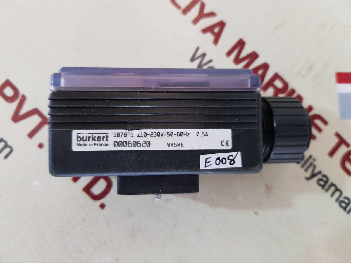 Burkert 1078-1 electronic valve timer 110-230v/50-60hz – Aeliya Marine