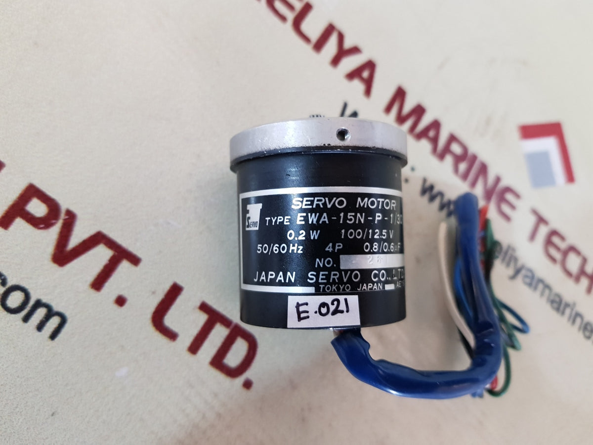 Japan servo ewa-15n-p-1/30 servo motor 100/12.5v 50/60hz – Aeliya Marine