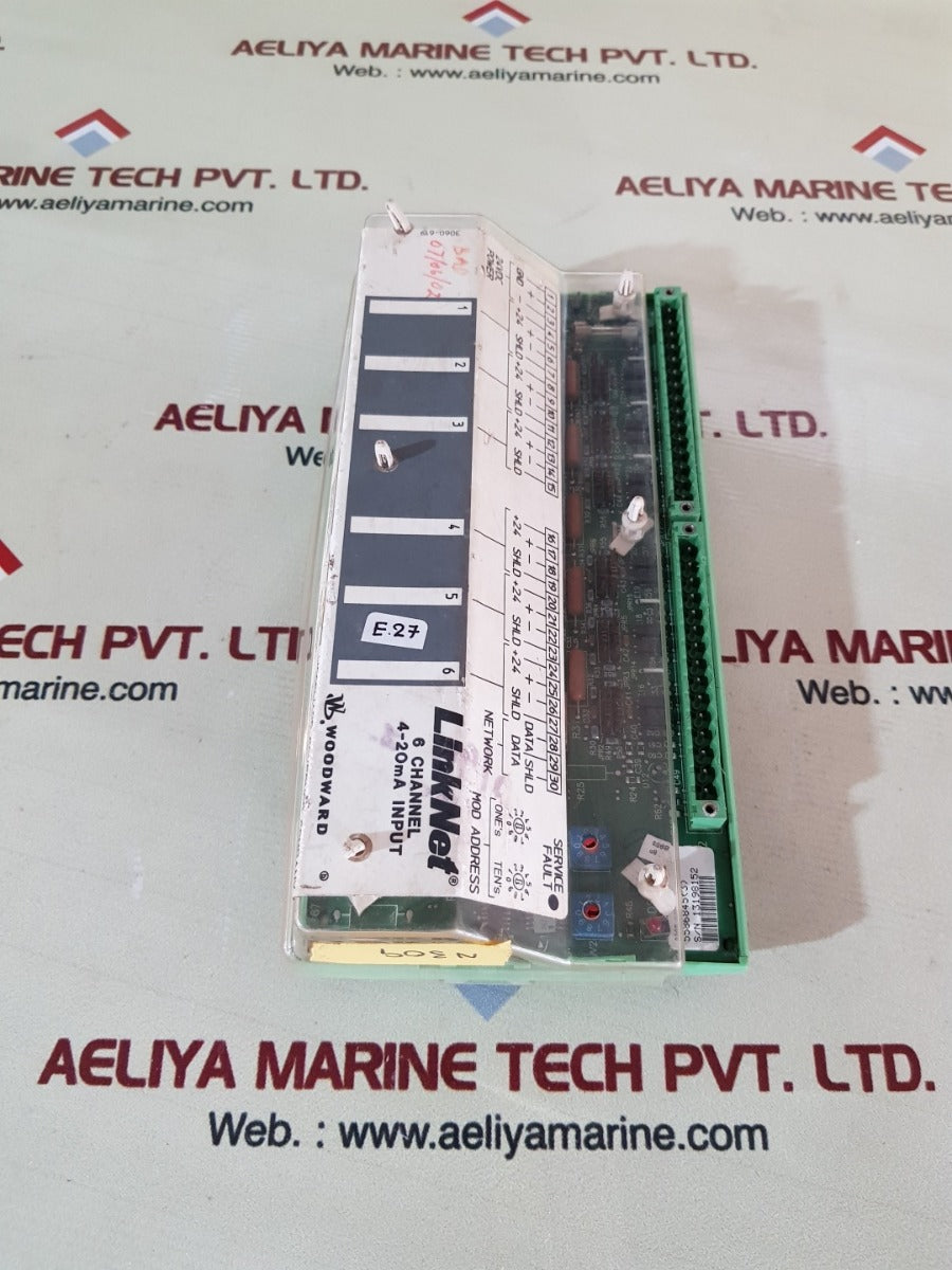 Woodward 9905-969 rev.k input module 6 channel – Aeliya Marine