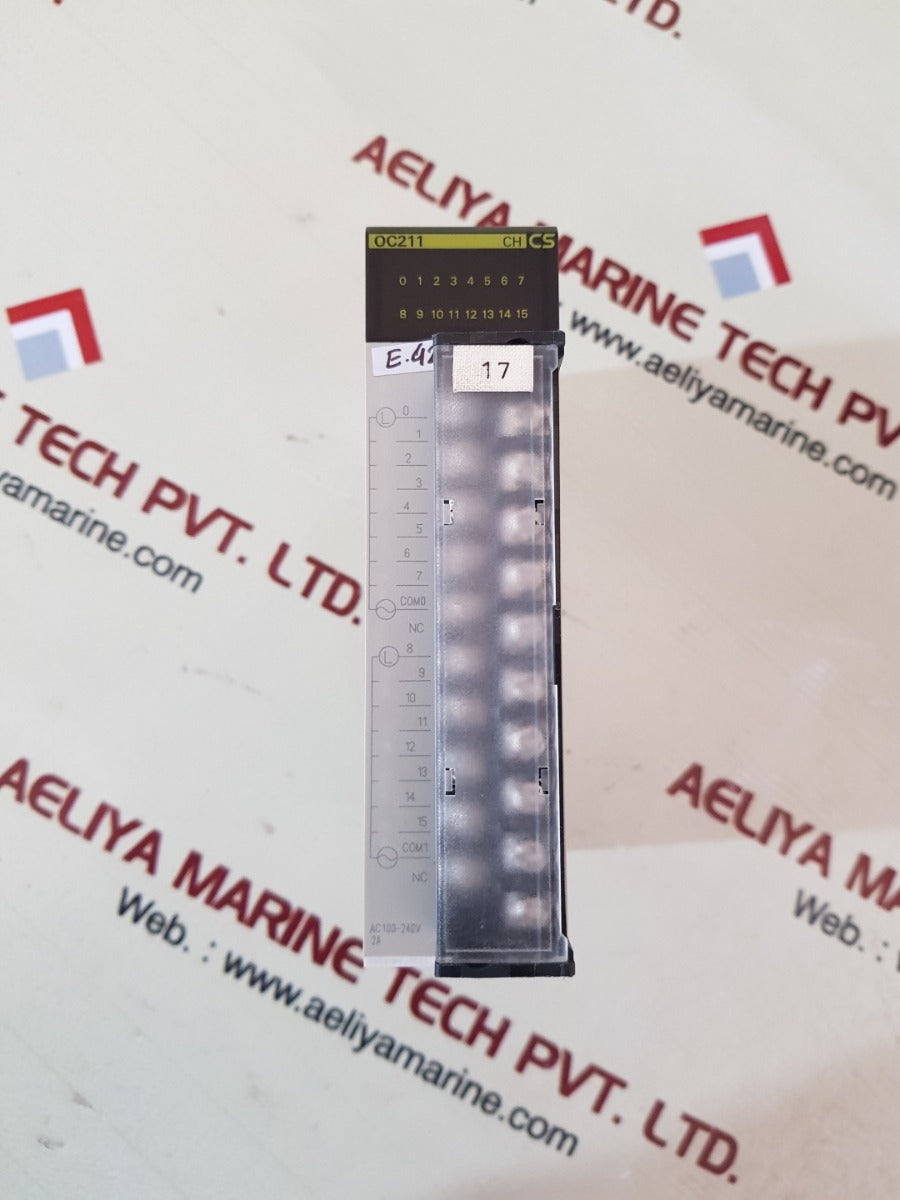 Omron cs1w-oc211 output unit – Aeliya Marine
