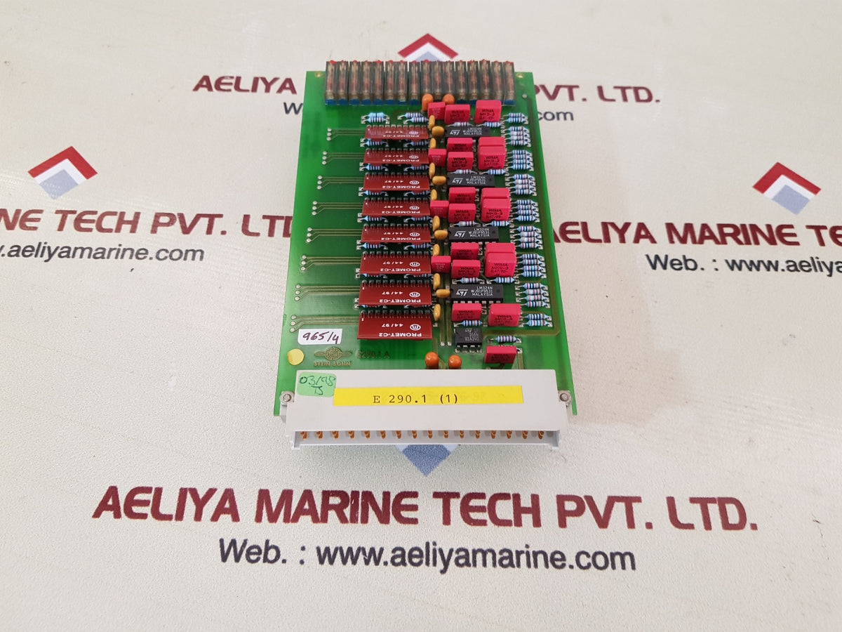 H.M. Stein Sohn E290.1(1) E290.1A PCB Card – Aeliya Marine