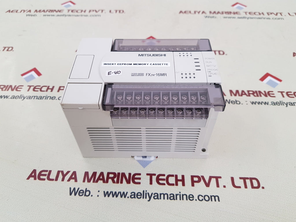 Mitsubishi melsec fx2n-16mr programmable controller fx2n-16mr-es/ul ...