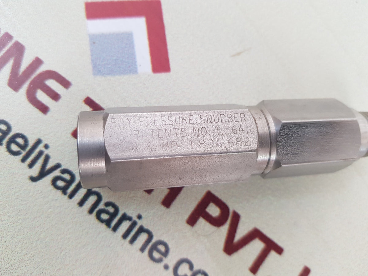 One Ray 1/4 pipe stainless steel pressure snubber 010s – Aeliya Marine