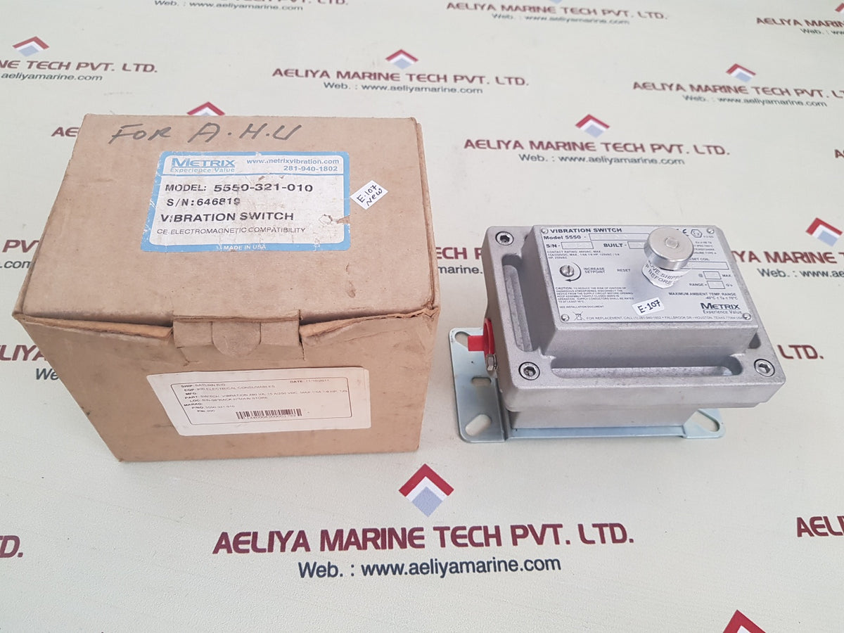 Metrix 5550-321-010 vibration switch – Aeliya Marine