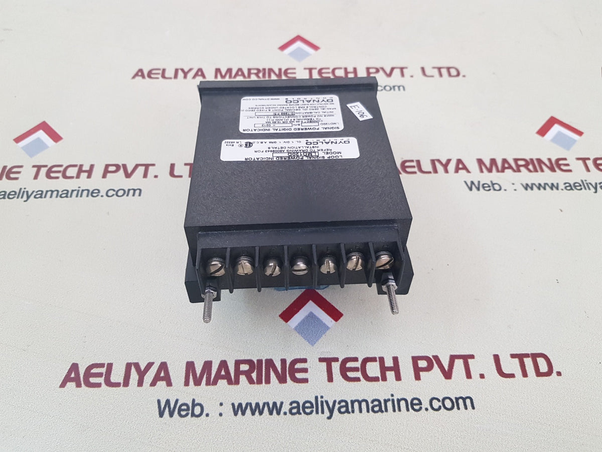 Dynalco controls lmd-120d loop signal powered indicator 0-1999 psi ...