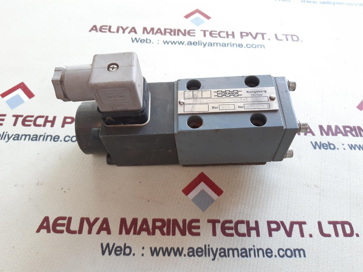 Hydranor Kongsberg RSE2-062AY11/024S-1 Hydraulic Valve – Aeliya Marine