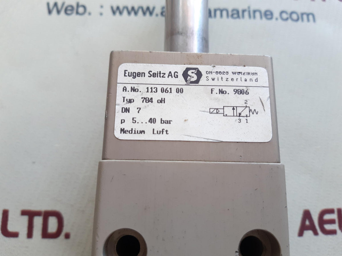 Eugen Seitz 784 OH Valve – 5–40 Bar, DN7, Luft – Aeliya Marine