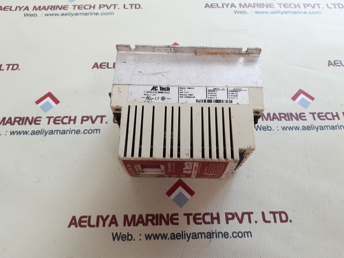 Ac tech sm410 scm series drive – Aeliya Marine