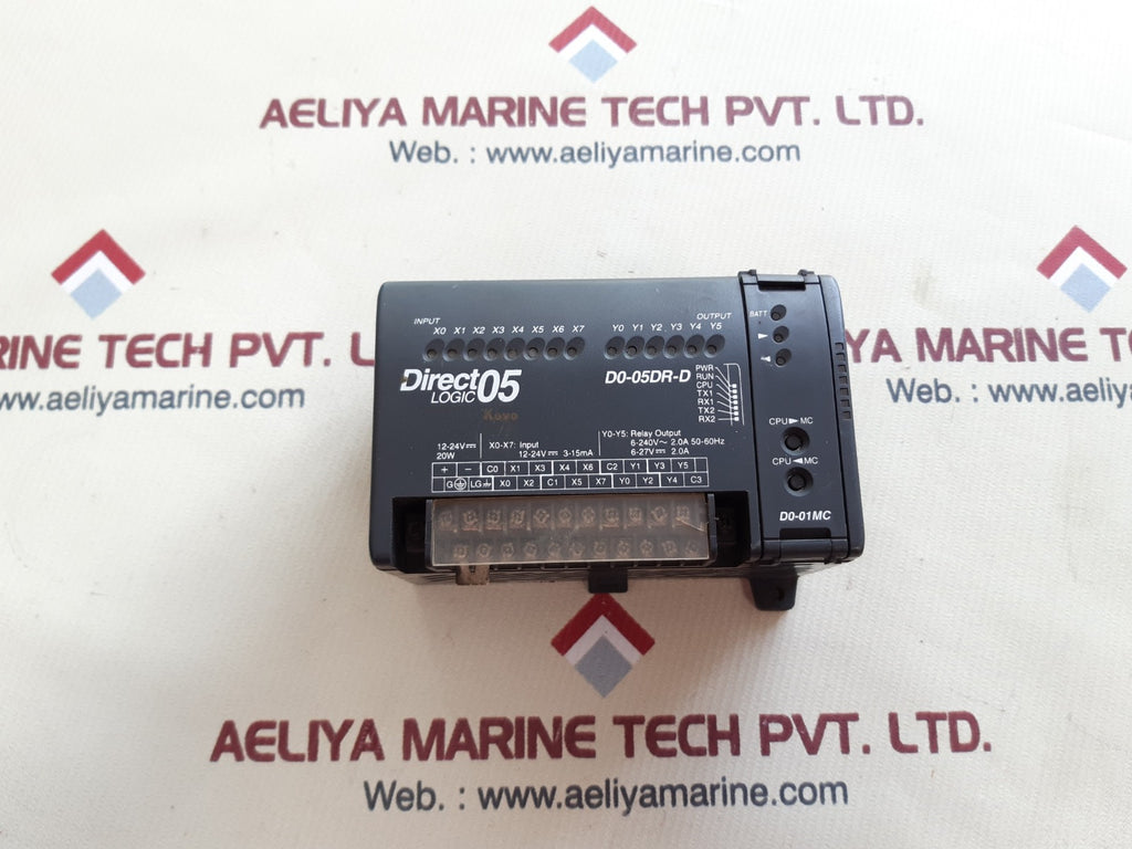 Direct logic koyo 05 d0-05dr-d programmable controller – Aeliya Marine